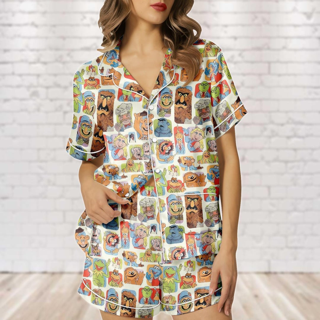 Muppet Show Satin Pajamas, Muppets Babies Women Pajamas, Baby Muppets ...