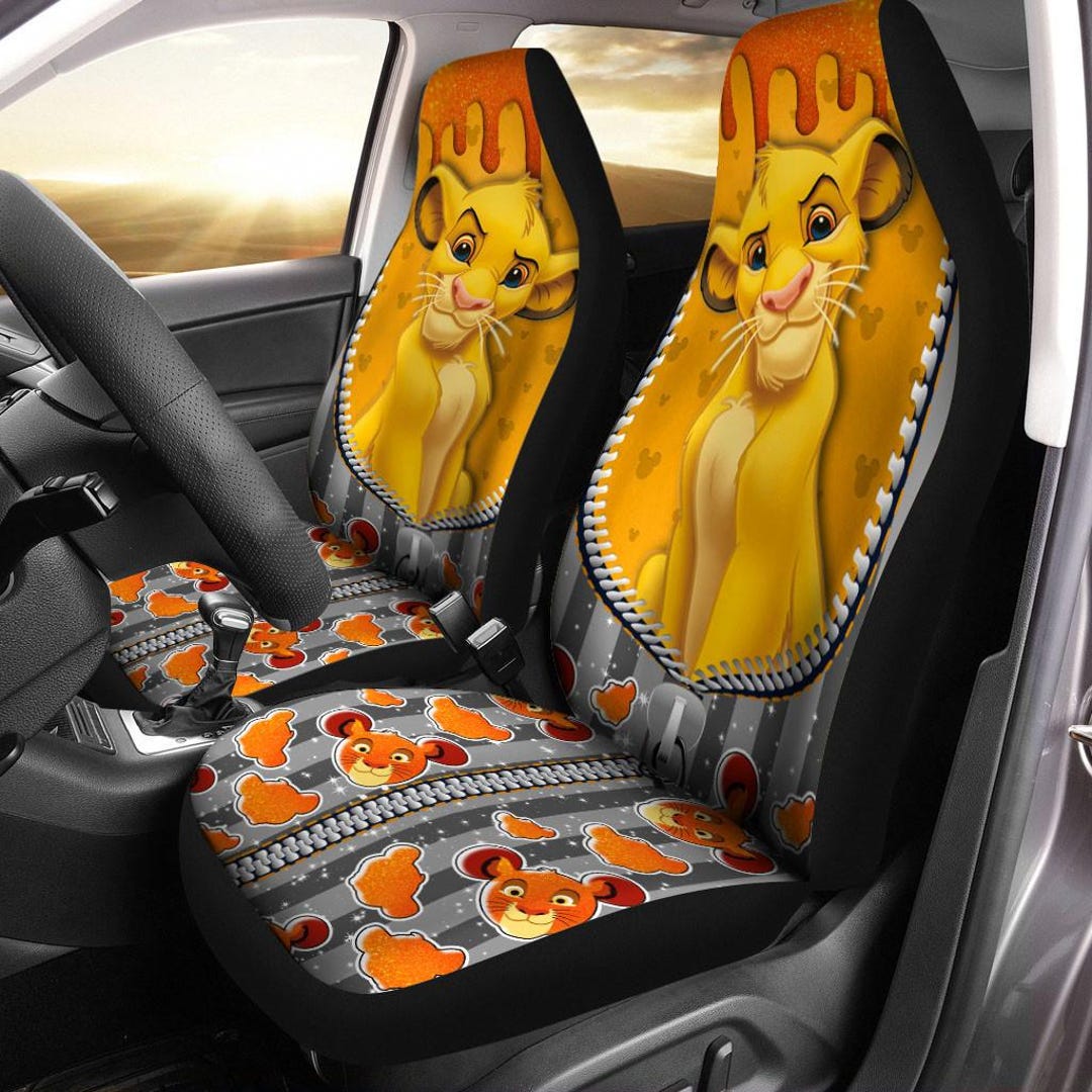 Simba Lion King Car Seat Cover, Disney Seat Covers, Simba Car Seat ...