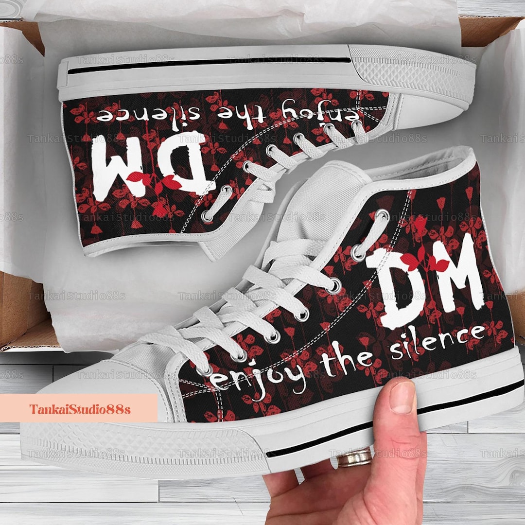 Depeche Mode Shoes, Depeche Mode Tour Sneakers, Depeche Mode Violator ...