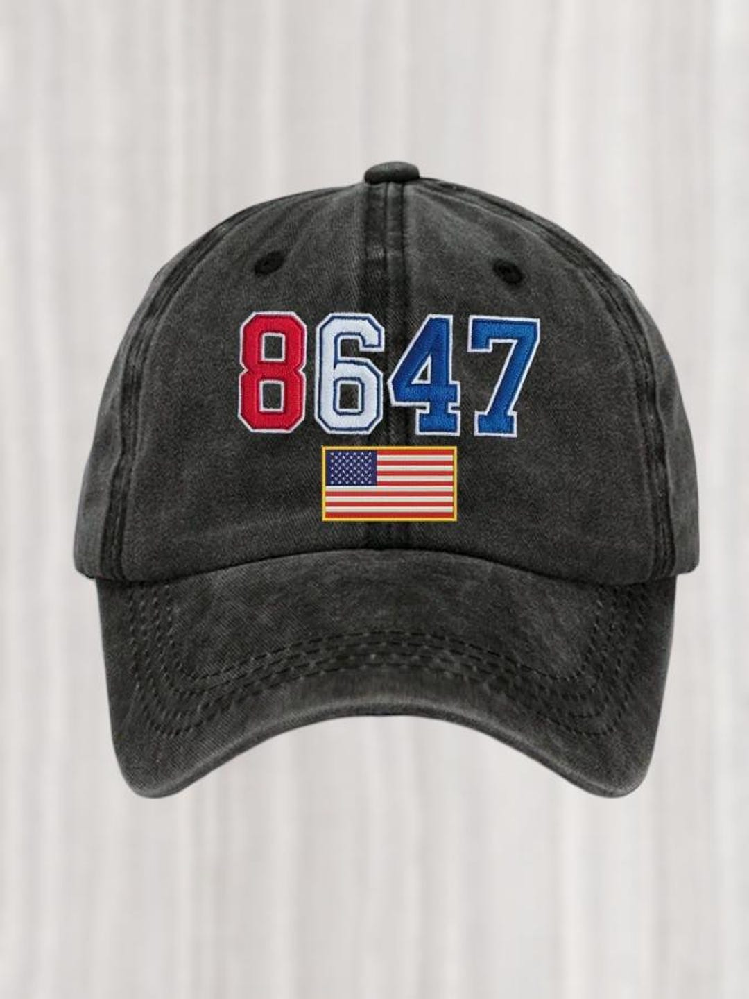 8647 Embroidered Hat, FDT Washed Cap, Funny Liberal Cap, Political Gift ...