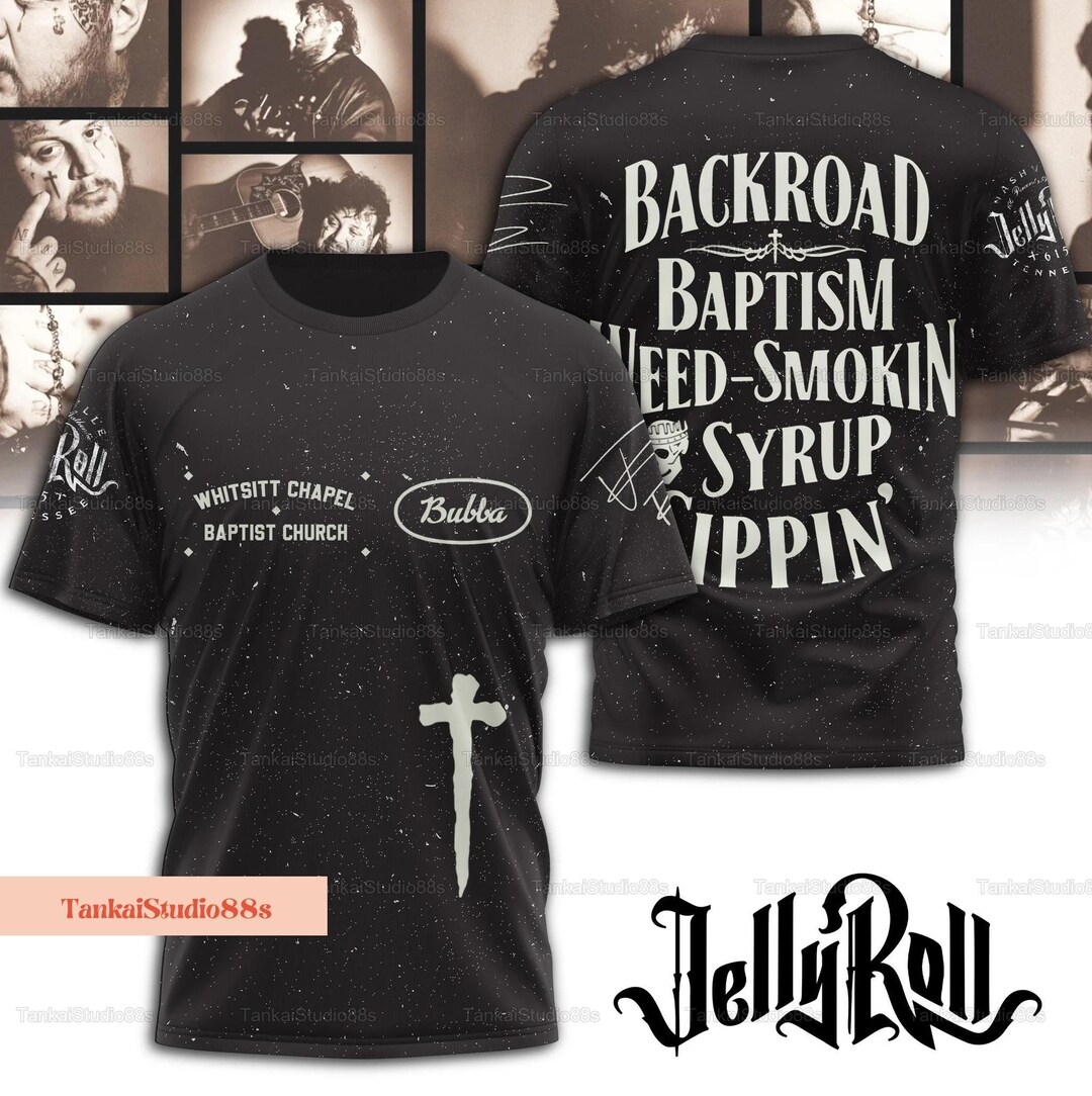 Jelly Roll Shirt, Jelly Roll Tour 2024 Shirt, Jelly Roll Concert Shirt ...