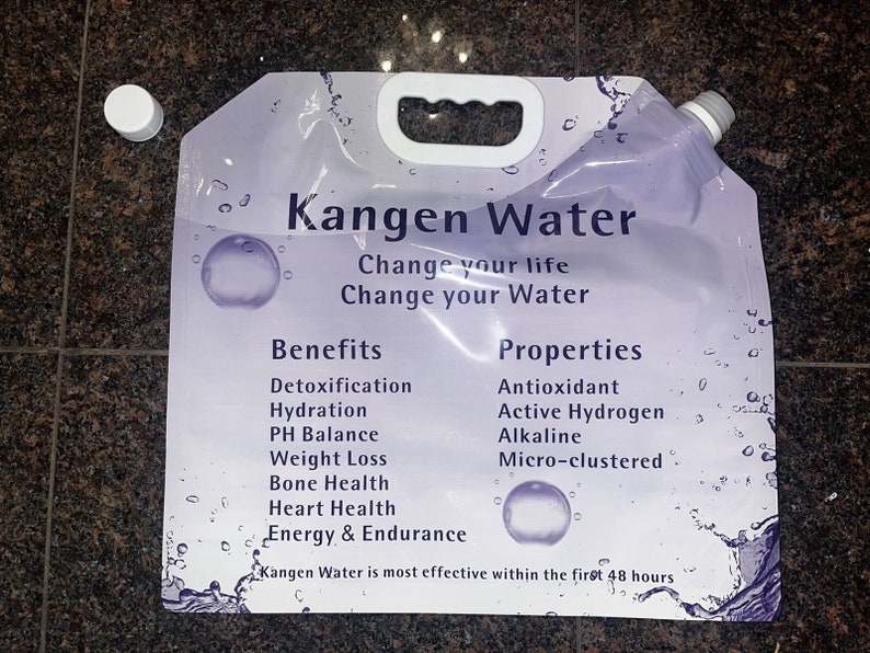 5 Liter Water Bag for Purified Water Durable Ph Level - Etsy