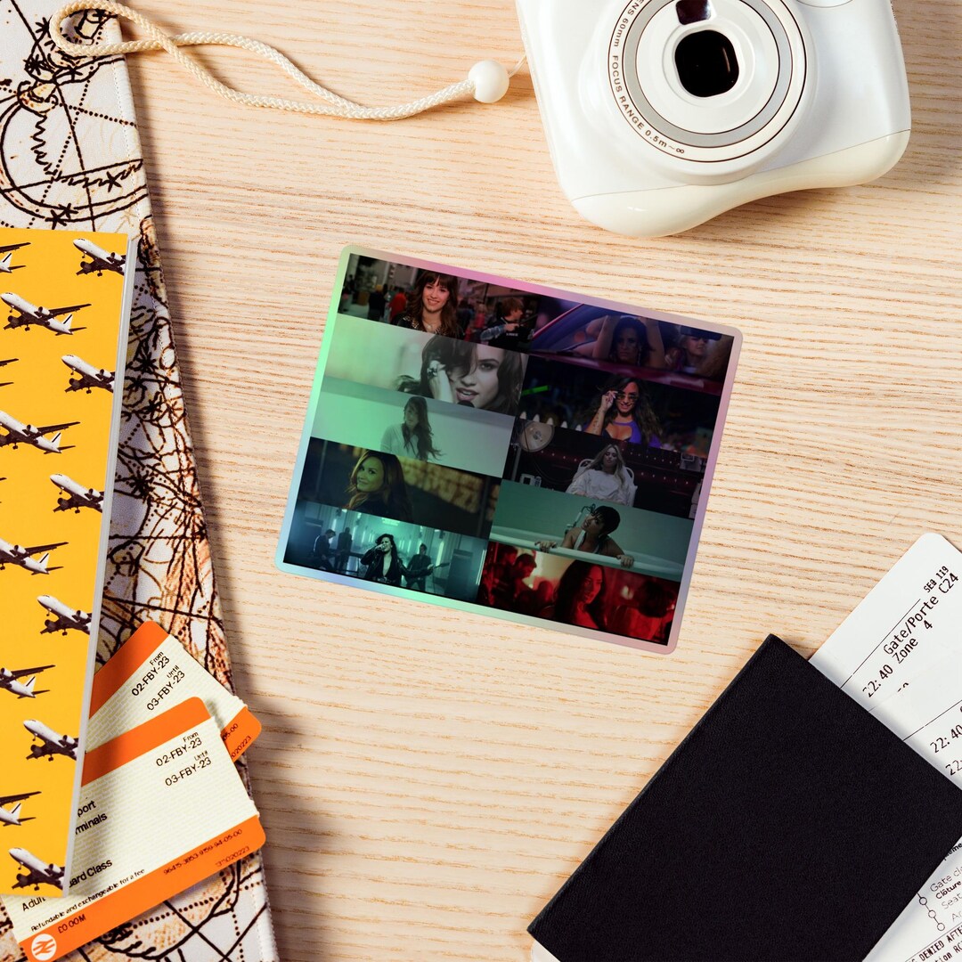 Demi Lovato Fans. Perfect for Lovatics. Holographic Stickers - Etsy