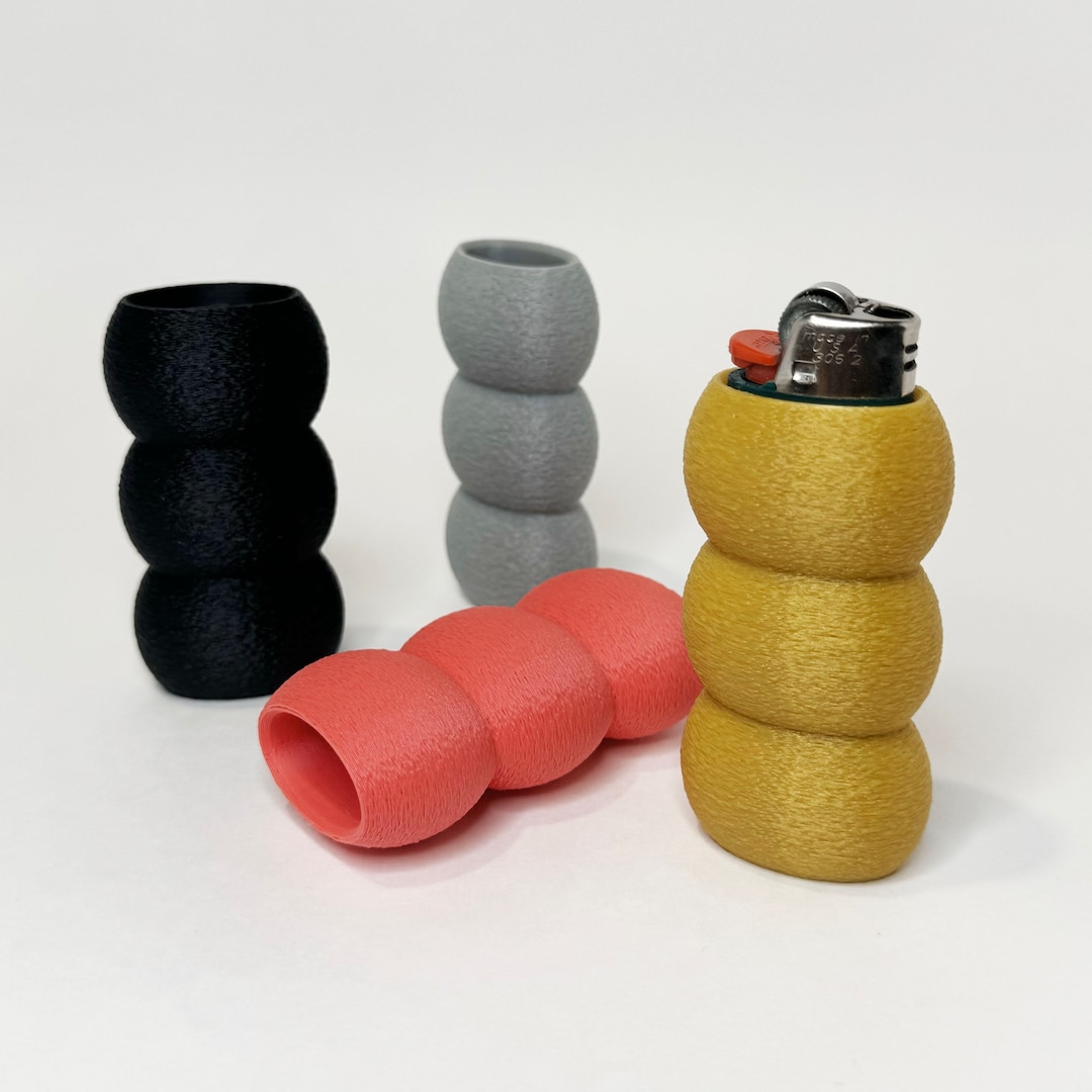Lighter Case 001 - 3D Printed Sleeve Compatible With Regular Bic ...