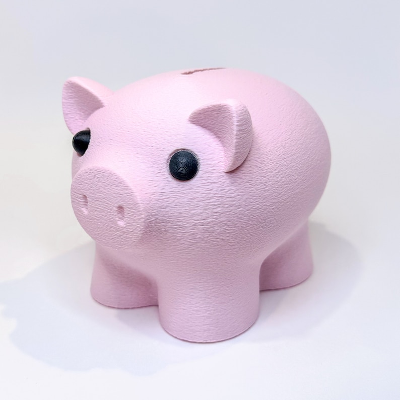 Piggy Bank 3D Printed Coin Bank Perfect Cute Gift - Etsy