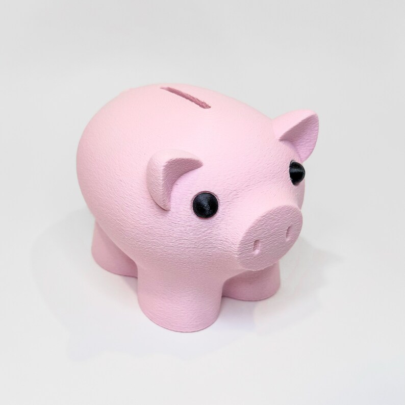 Piggy Bank 3D Printed Coin Bank Perfect Cute Gift - Etsy