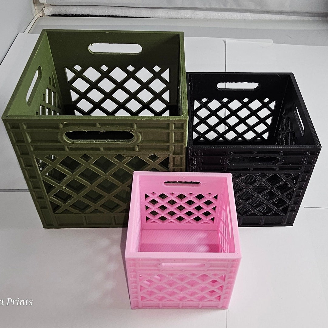 Mini Milk Crates - Etsy