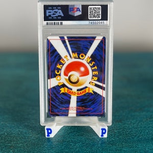 Pikachu Illustrator PSA 8.5 Graded Holographic Pokemon Replica Card ...