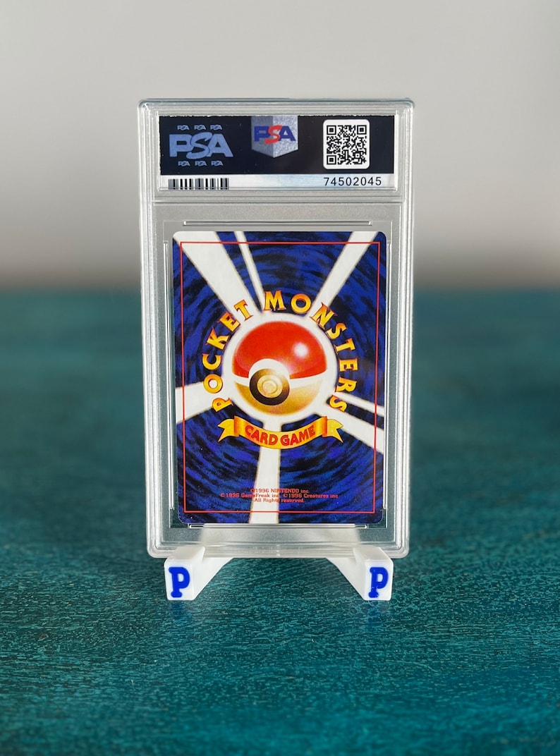 Pikachu Illustrator PSA 8.5 Graded Holographic Pokemon Replica Card ...