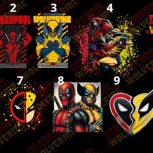 Deadpool and Wolverine PNG Transparent + Surprise Gift - Etsy