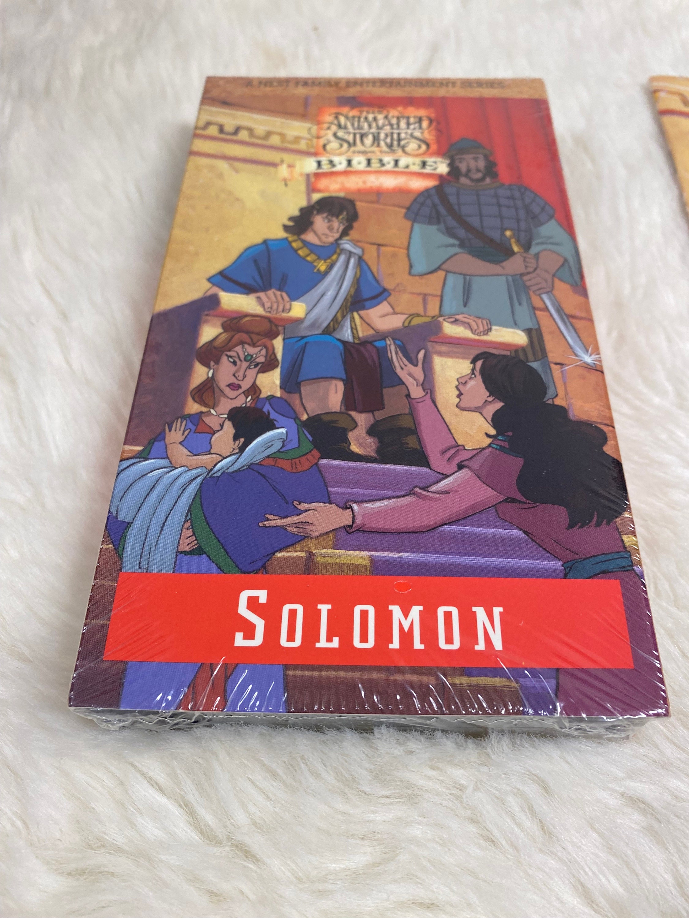 Sealed Vhs the Animated Stories of the Bible With Coloring Book - Etsy