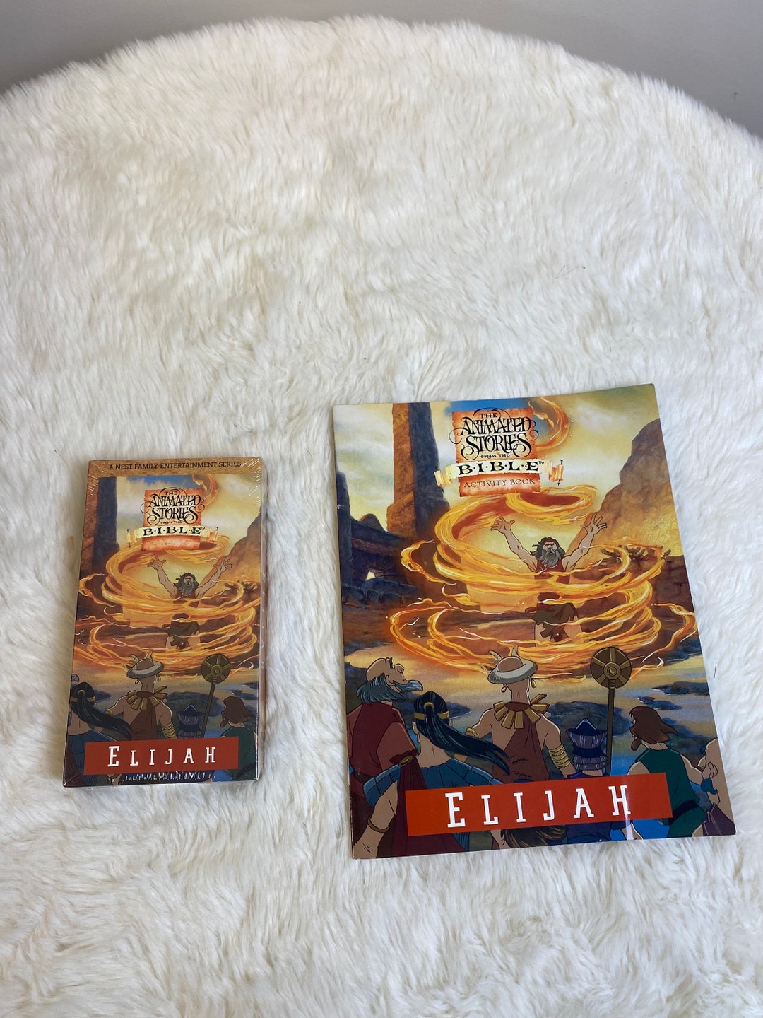 Sealed Vhs the Animated Stories of the Bible With Coloring Book - Etsy