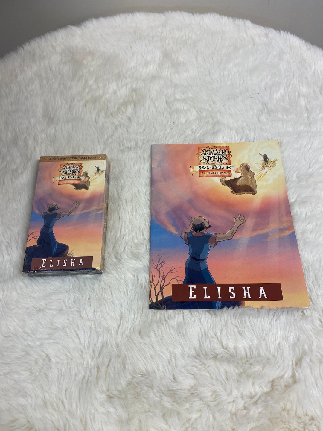 Sealed Vhs the Animated Stories of the Bible With Coloring Book - Etsy