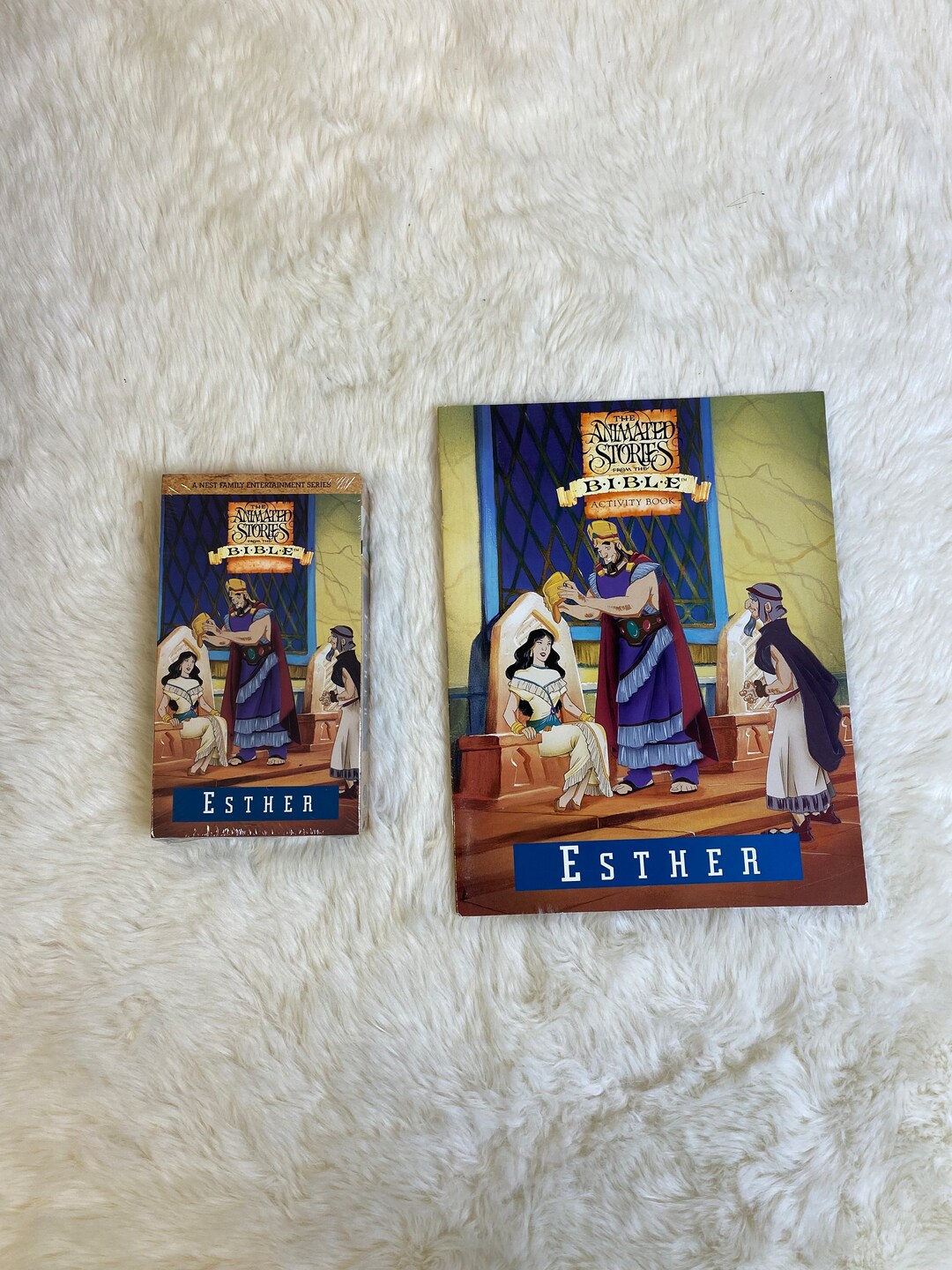 Sealed Vhs the Animated Stories of the Bible With Coloring Book - Etsy