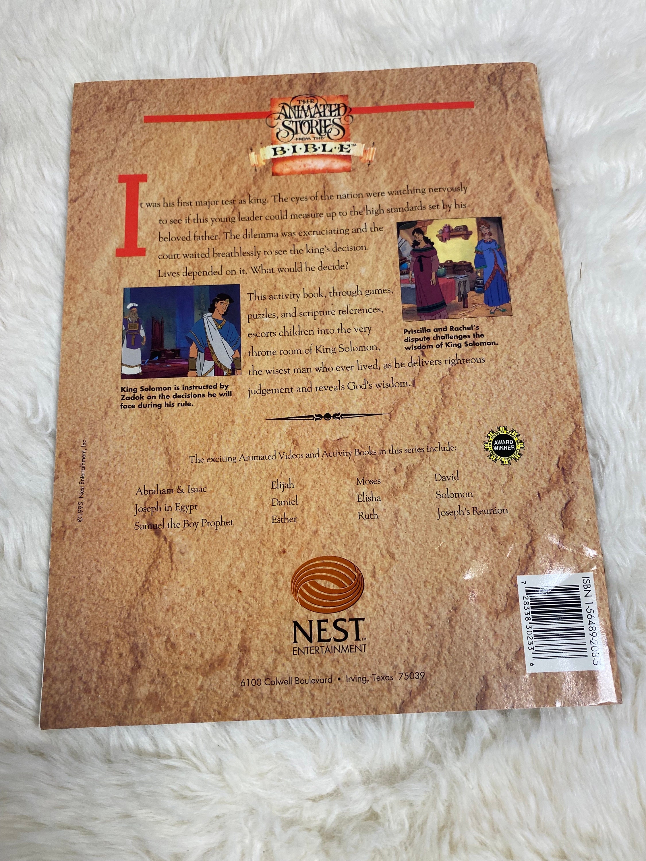 Sealed Vhs the Animated Stories of the Bible With Coloring Book - Etsy UK
