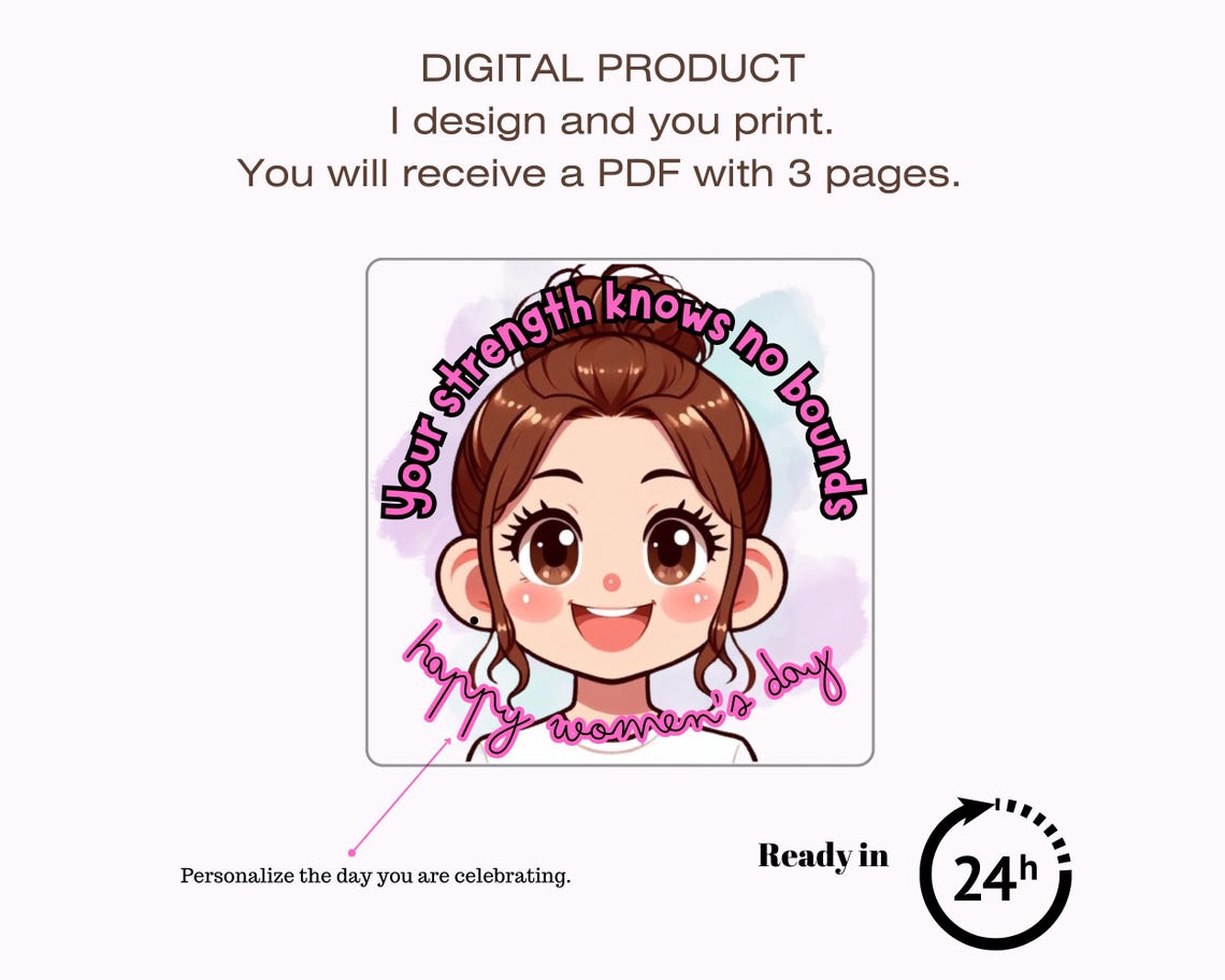 16 Custom Earring Display Card, Printable Earring Tag, Female ...