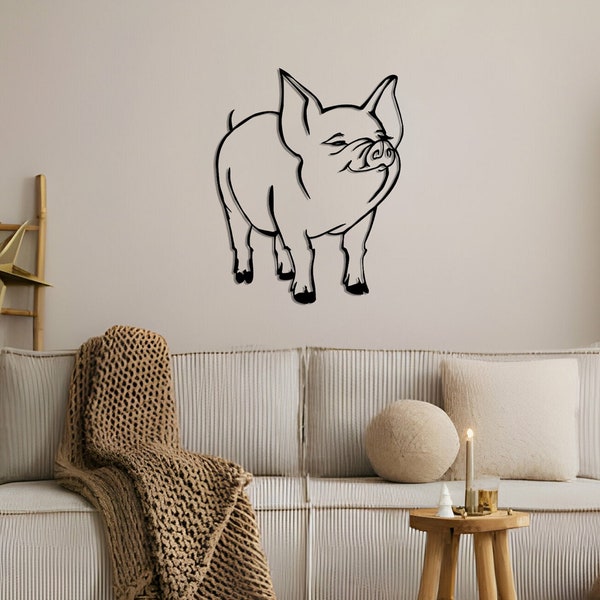 Pig Wall Hanging - Etsy