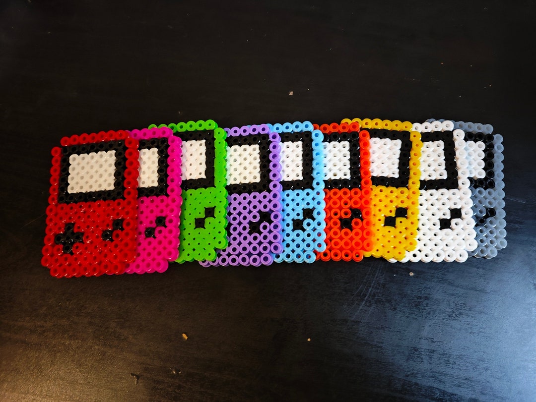 Hama Beads Game Boy Keychain - Etsy