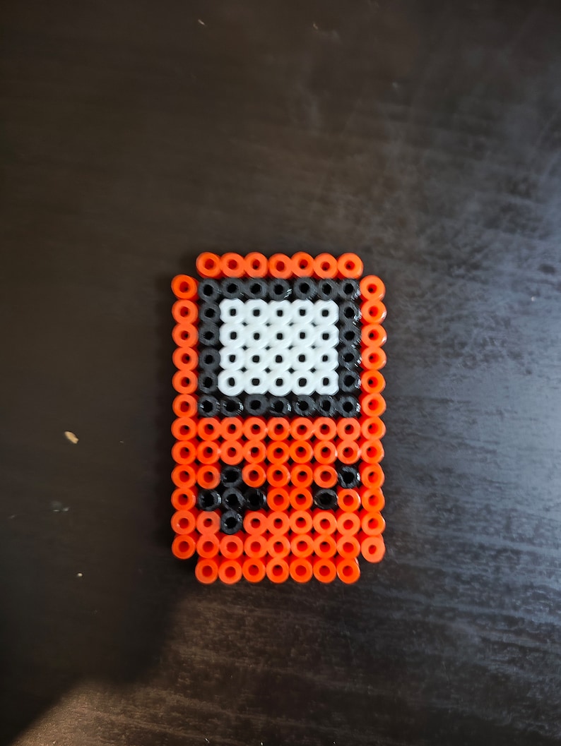 Hama Beads Game Boy Keychain - Etsy Australia