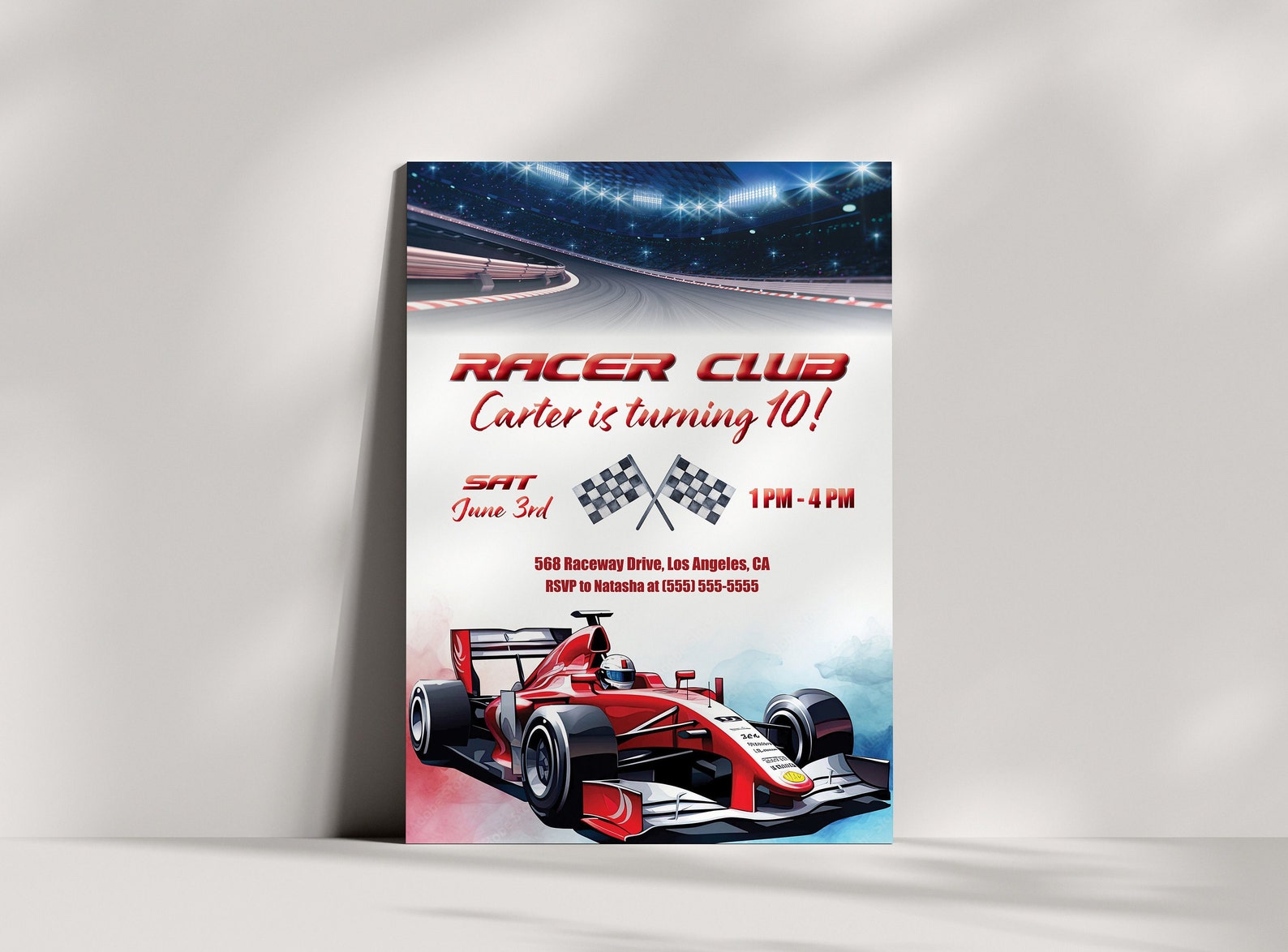 Race Car Favor Tag Racing Cars Goody Bag Tag Boys Birthday Race Car ...