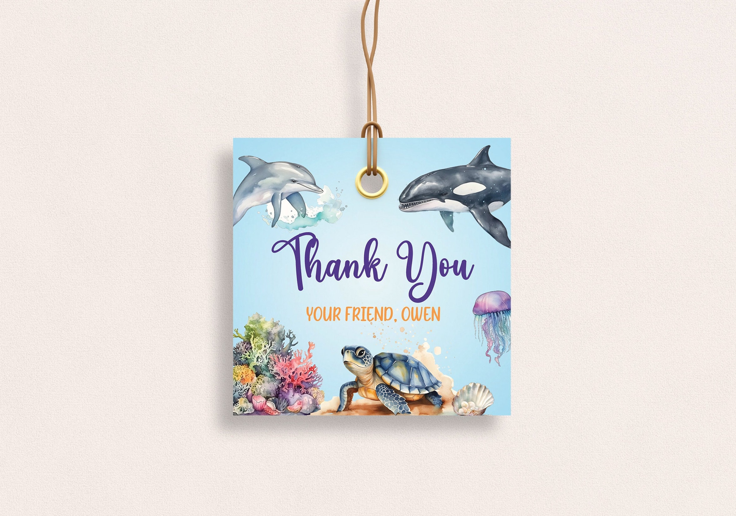 Under the Sea Welcome Sign Under the Sea Greeting Sign Under the Sea ...