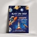 Outer Space Template Bundle Space Birthday Templates Space Templates ...