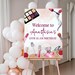Makeup Birthday Welcome Sign Make up Greeting Sign Girls Birthday ...