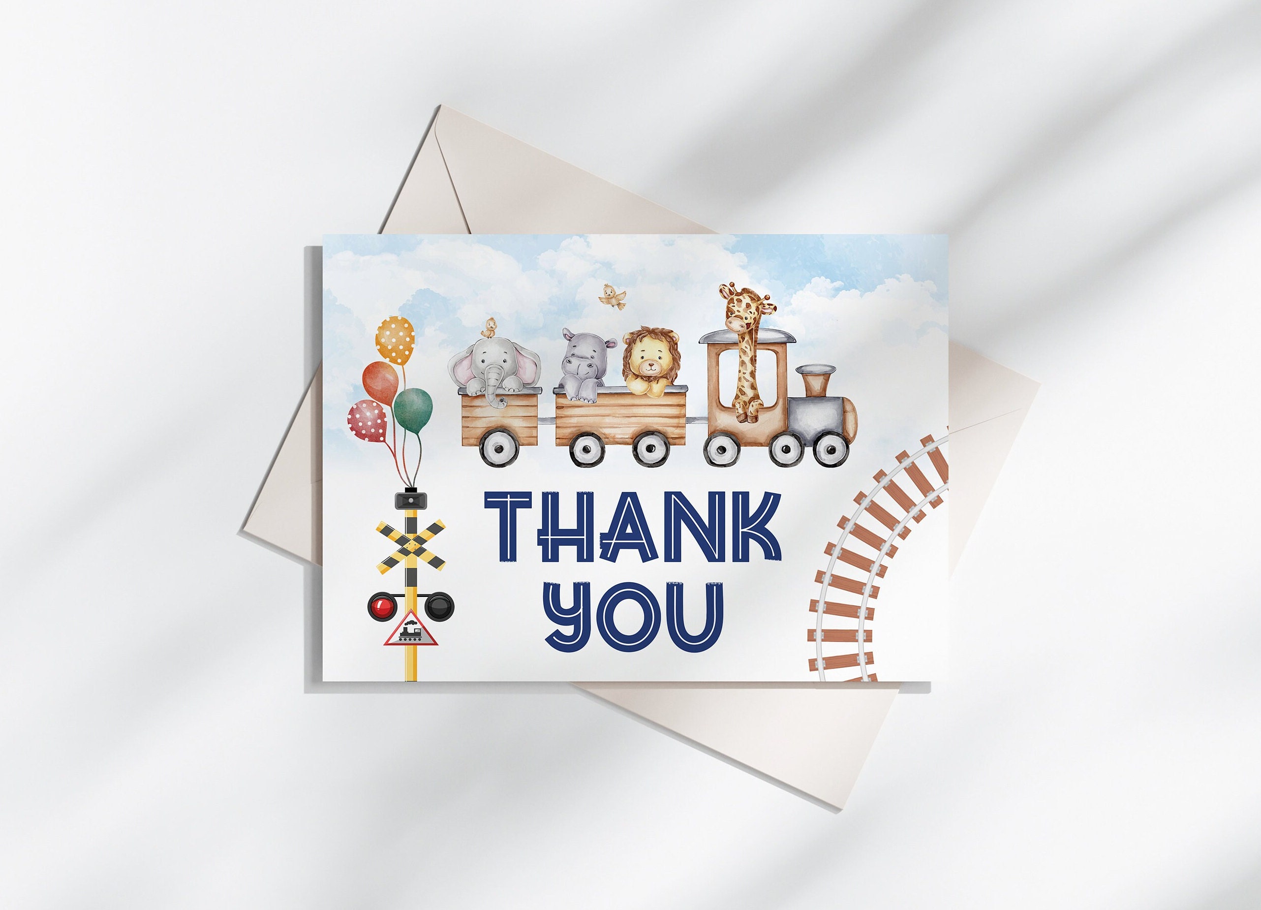 Train Birthday Templates Baby Birthday Template Bundle Train Template ...