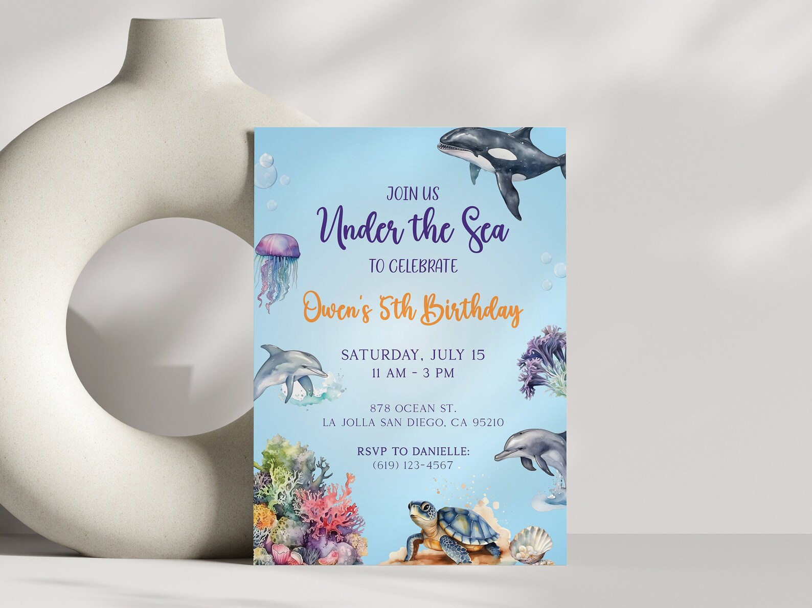 Under the Sea Welcome Sign Under the Sea Greeting Sign Under the Sea ...