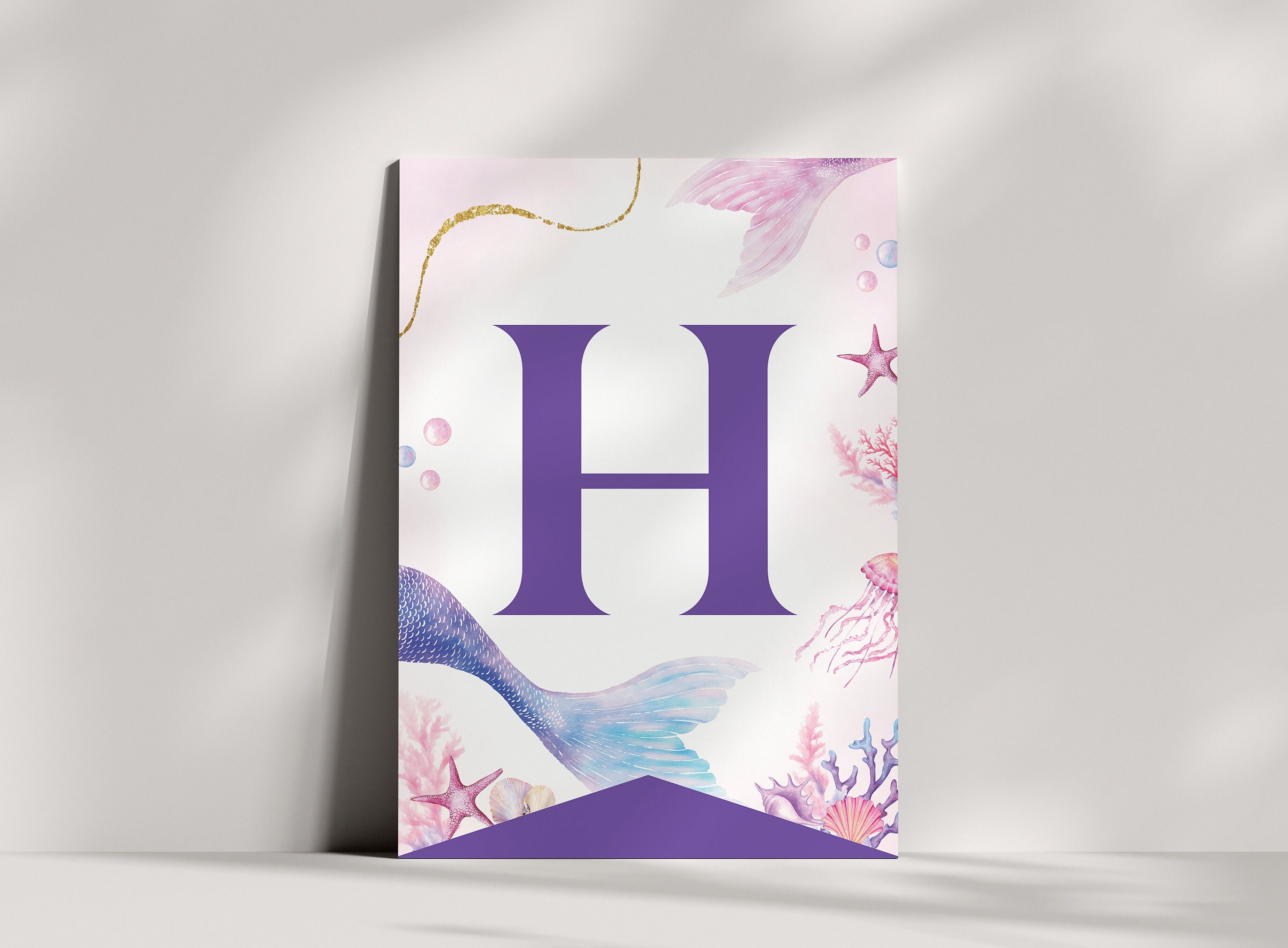 Mermaid Birthday Templates Under the Sea Birthday Template Bundle ...