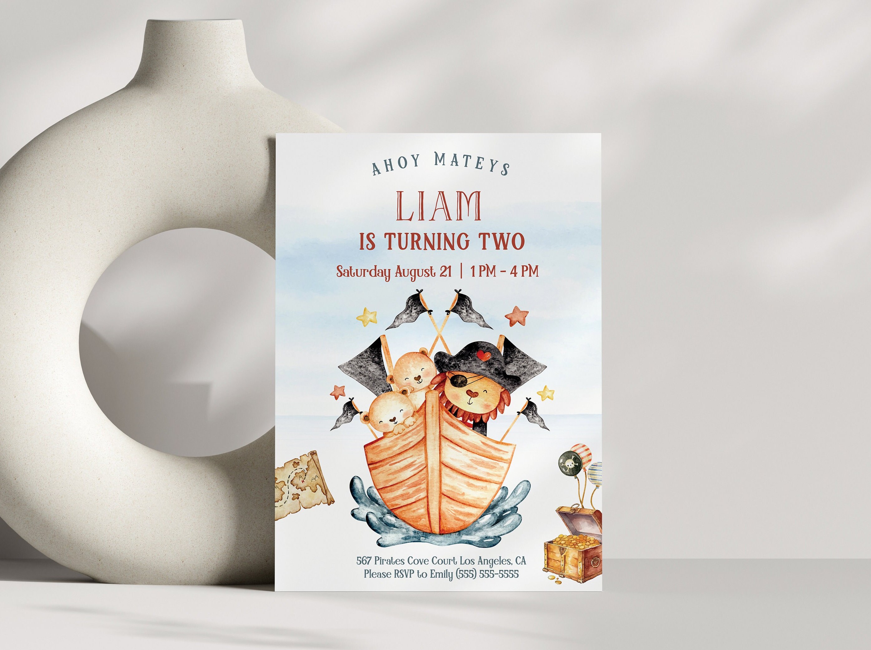 Pirate Birthday Water Bottle Labels Pirates Bottle Labels Baby Birthday ...