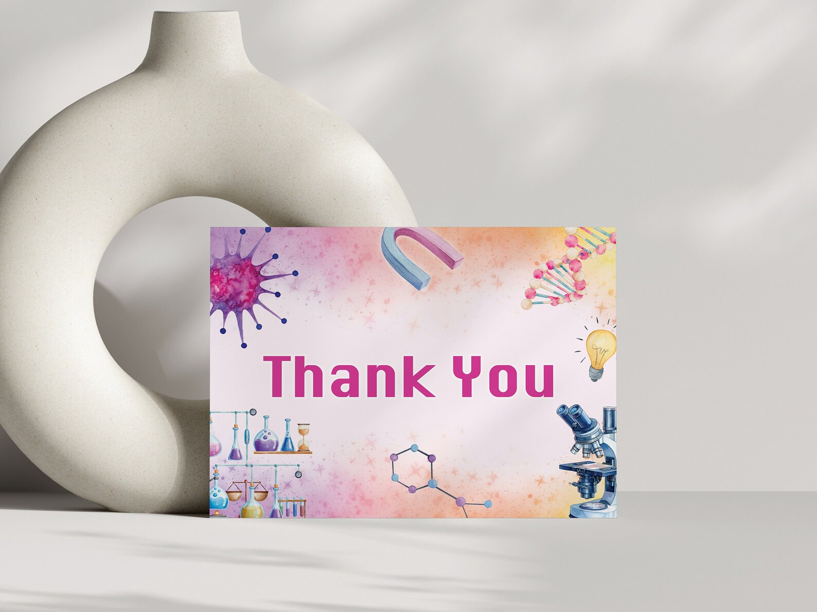 Girl Science Water Bottle Labels Science Birthday Bottle Labels Girls ...