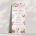 Spa Menu Table Sign Spa Birthday Sign Spa Services Menu Sign Spa Day ...