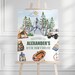 Camping Birthday Template Bundle Camp Birthday Digital Templates ...