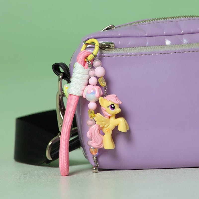 Pony Bead Keychain - Etsy