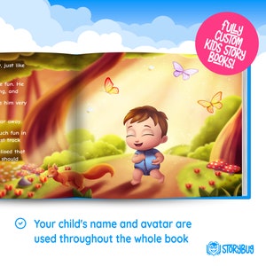 Bedtime Story Book Personalized Children's Story Book - Custom Story ...