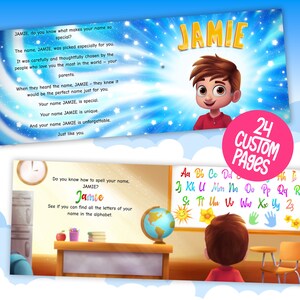 Name Book Personalized Childrens Book, Custom Book With Name, Name Gift ...
