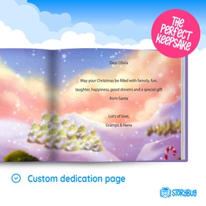 Personalized Christmas Book - Santa Visits Childs Book - Custom ...