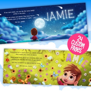 Name Book Personalized Childrens Book, Custom Book With Name, Name Gift ...