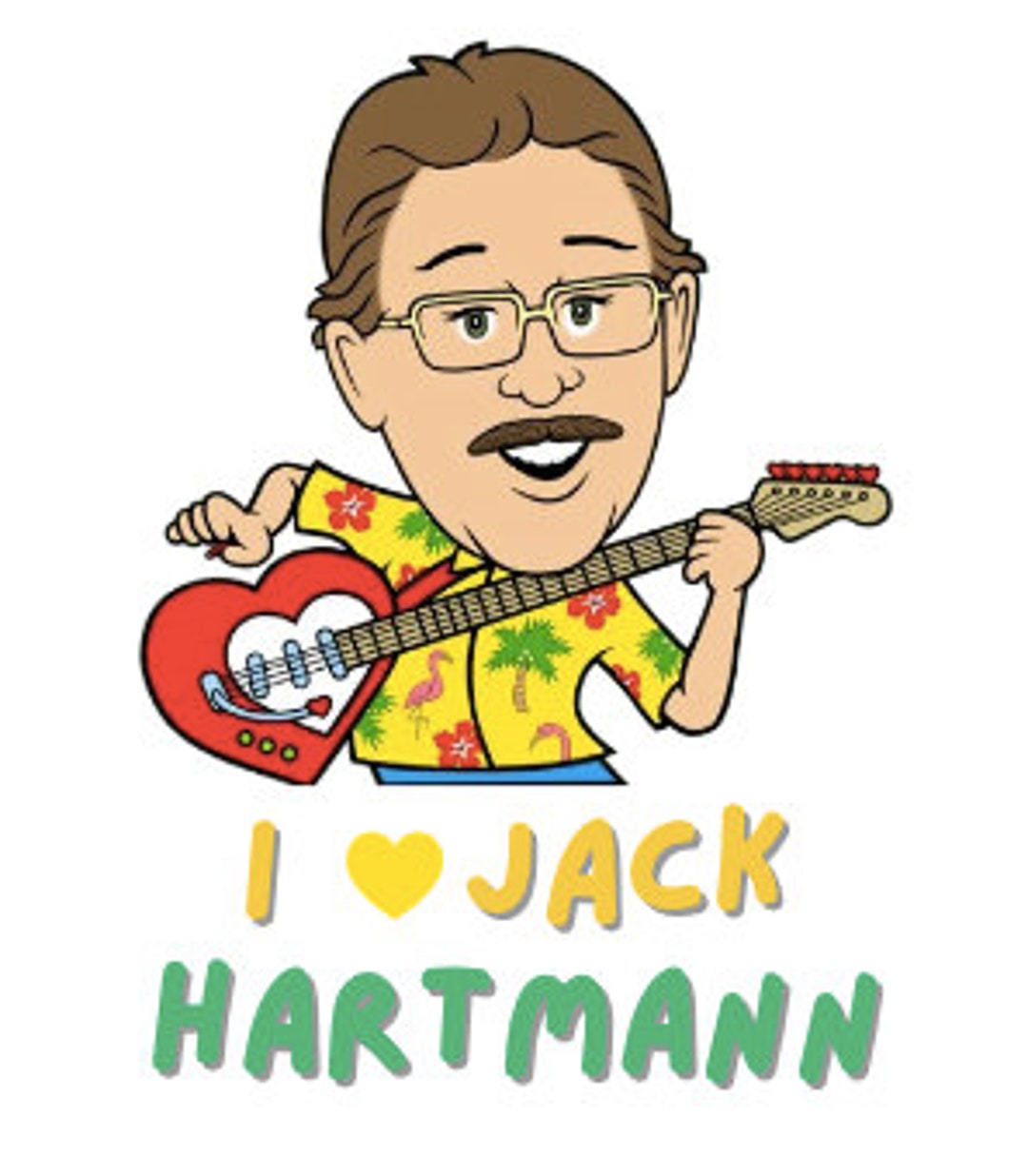I Love Jack Hartmann PNG - Etsy