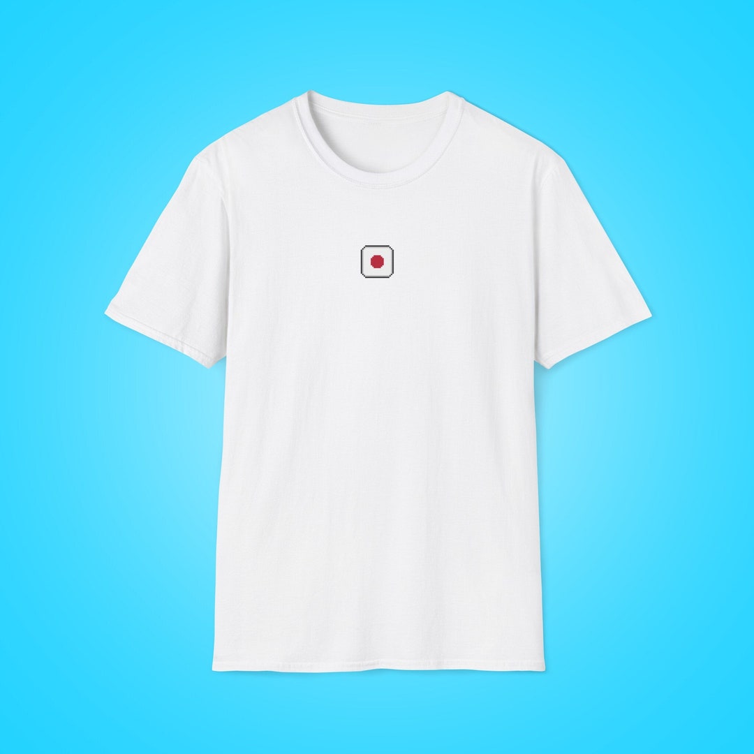 Flag of Japan Pixel Art Shirt - Etsy