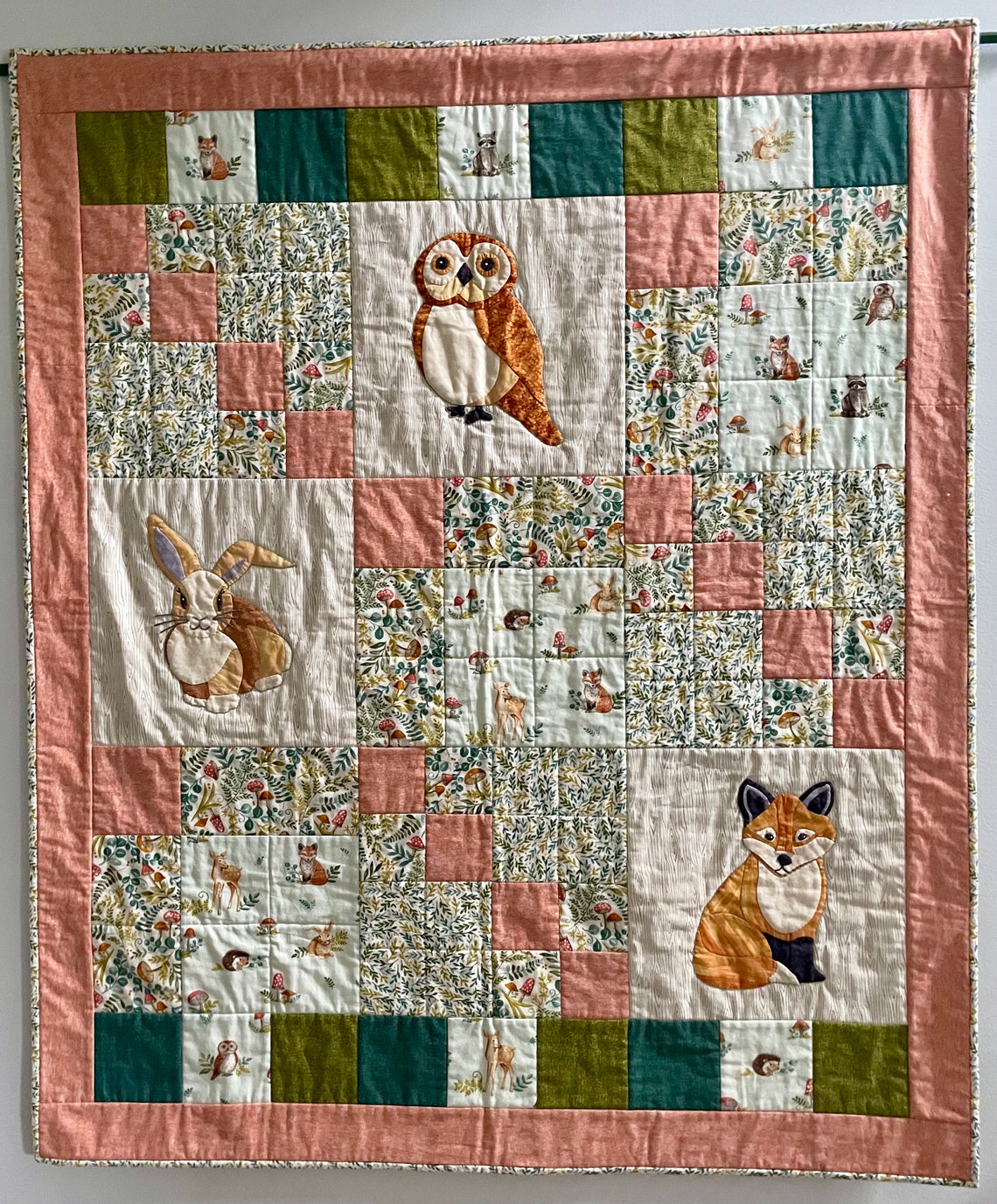 Bunny Applique Pattern - Etsy