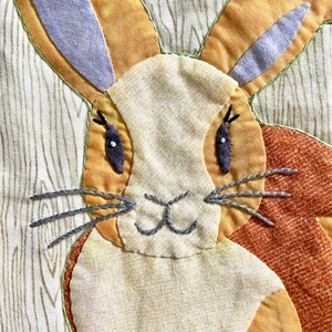 Bunny Applique Pattern - Etsy