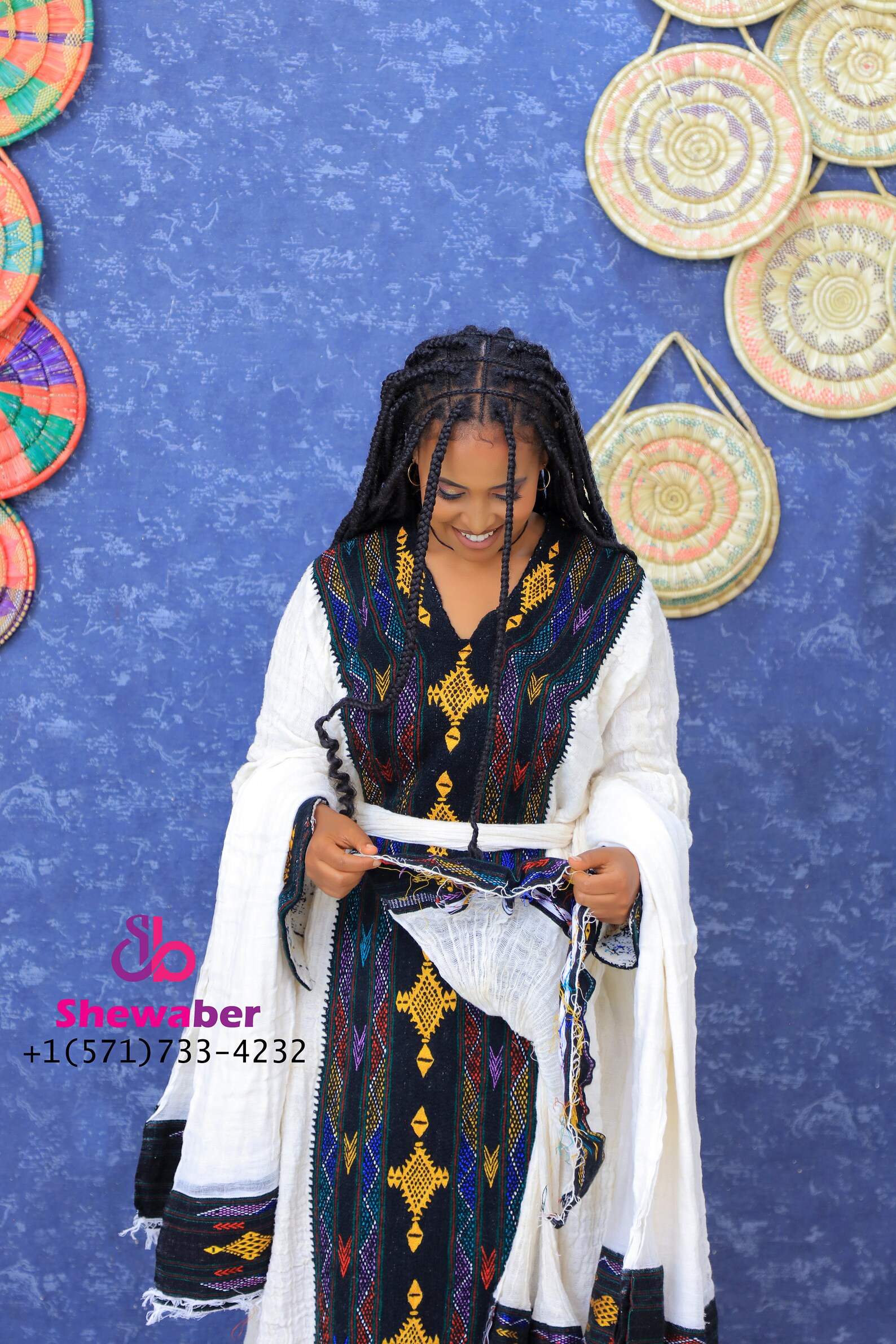 Ethiopian Traditional Women Dress Axum tibeb - Etsy