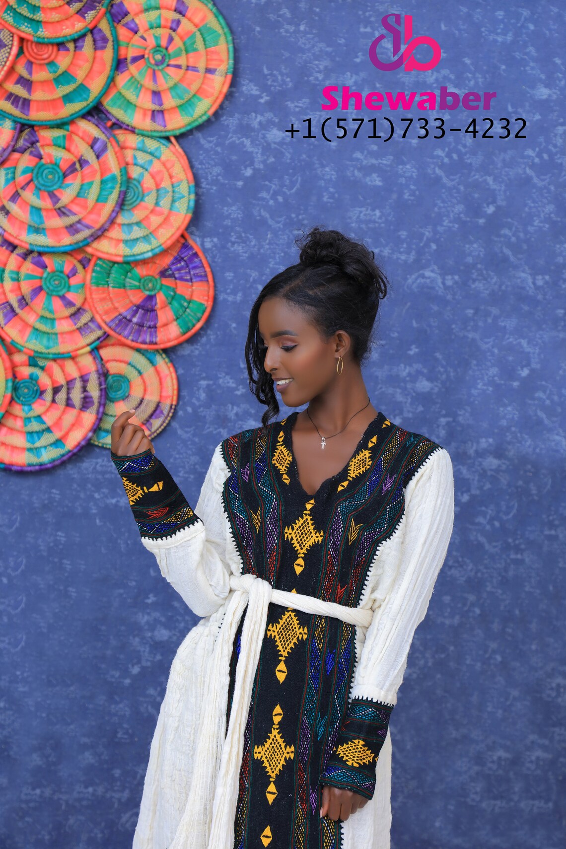 Ethiopian Traditional Women Dress Axum tibeb - Etsy