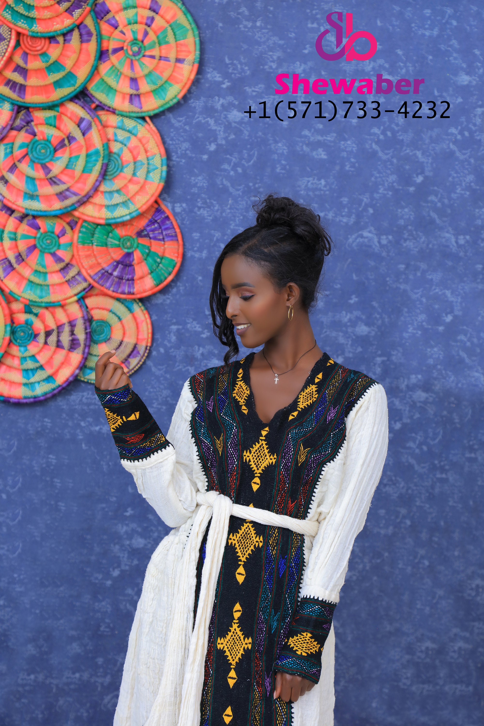 Ethiopian Traditional Women Dress Axum tibeb - Etsy