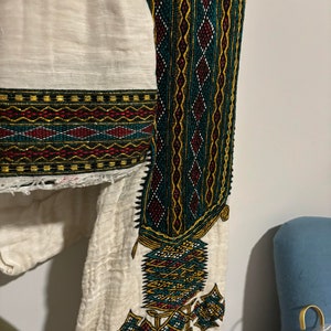 Ethiopian Traditional Women Dress Axum (tibeb) - Etsy