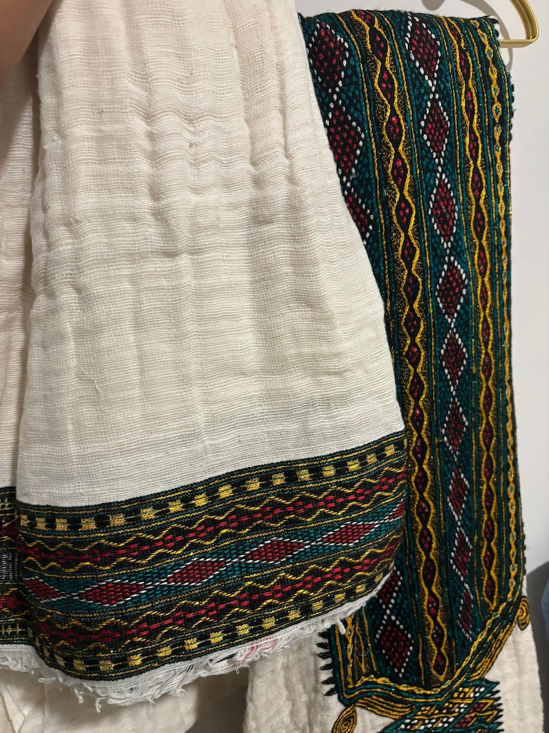 Ethiopian Traditional Women Dress Axum (tibeb) - Etsy