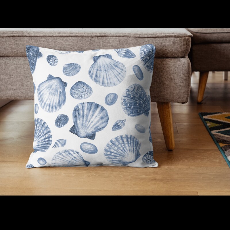 Seashell Pillow - Etsy