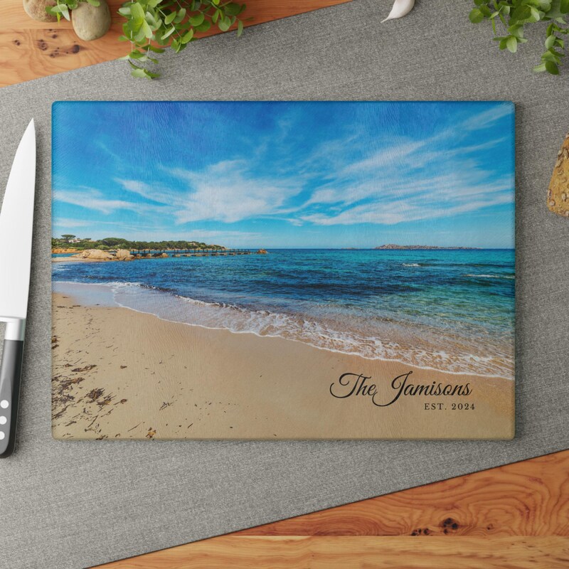 Beach Cutting Board - Etsy